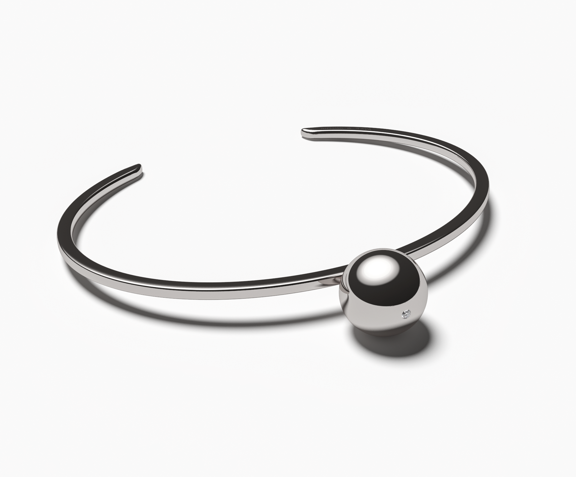 Niessing Now Galaxy バングル (one sphere)